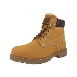 Camel Active Lace-Up Boots male size 40 Sepia / Dark brown
