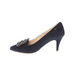 Xaver Luis Schuhmanufaktur Pumps 'Marcia' Damen Gr&ouml;&szlig;e 42 dunkelblau