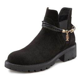 Lascana Chelsea Boots Damen Gr&ouml;&szlig;e 40 schwarz