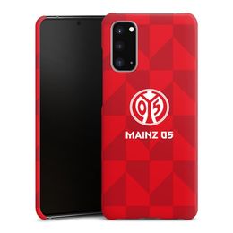 DeinDesign Galaxy S20 Handy Premium Case Smartphone Handyh&uuml;lle Schutzh&uuml;lle gl&auml;nzend Mainz 05 Official Licensed Product Merchandise Premium Case