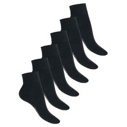 Footstar F&uuml;&szlig;linge 'Comfort Fit' Damen Gr&ouml;&szlig;e 43/46 schwarz