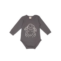 Walkiddy Strampler/Body M&auml;dchen Gr&ouml;&szlig;e 50/56 grau