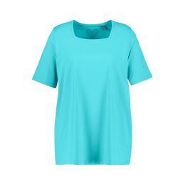 Ulla Popken Shirt '807286' Damen Gr&ouml;&szlig;e 5XL/6XL blau