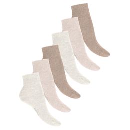 Footstar Socken 'Comfort Fit' Damen Gr&ouml;&szlig;e 39/42 beige