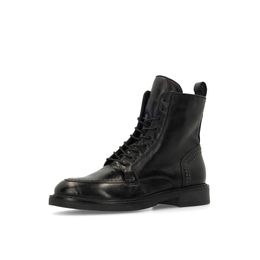 Manfield Schn&uuml;rstiefel Damen Gr&ouml;&szlig;e 42 schwarz
