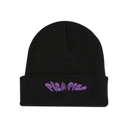 Pica Pica M&uuml;tze Herren Gr&ouml;&szlig;e 55/60 dunkellila / schwarz