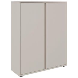 Xora Schuhschrank, Kaschmir, Kunststoff, 6 F&auml;cher, 97.5x120x34 cm, Garderobe, Schuhaufbewahrung, Schuhschr&auml;nke