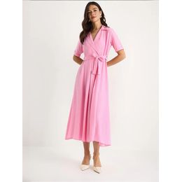 Bianco Lucci Kleid Damen Gr&ouml;&szlig;e 42 hellpink Sommerkleid