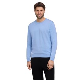FALKE Pullover 'Cotton Knit' Herren Gr&ouml;&szlig;e XXL hellblau