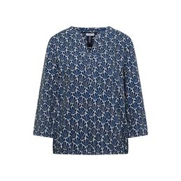 CECIL Blouse female size XS marine blue / White