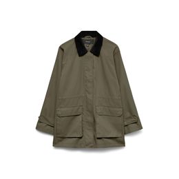 V&eacute;ro Moda Vero Moda &Uuml;bergangsjacke 'VMANNIKA' Damen Gr&ouml;&szlig;e M khaki Sommerjacke