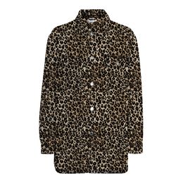 V&eacute;ro Moda Vero Moda Hemd 'VMNaya' Damen Gr&ouml;&szlig;e XL braun / schwarz
