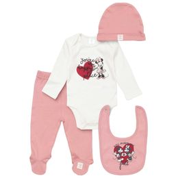 Disney Set 'Mickey & Minnie' kids size 68 Light pink / Cherry red / Black / White
