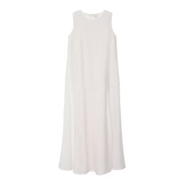 Calvin Klein Jeans Kleid Damen Gr&ouml;&szlig;e 38 offwhite Sommerkleid