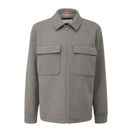 QS &Uuml;bergangsjacke Herren Gr&ouml;&szlig;e L grau Sommerjacke