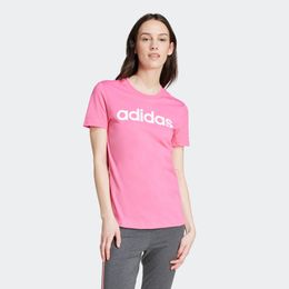 adidas Sportswear Performance Shirt female size S Pink / White