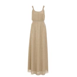 We Fashion Kleid Damen Gr&ouml;&szlig;e 46 gold Sommerkleid