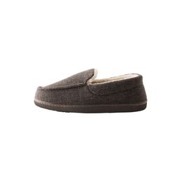 next Hausschuh Herren Gr&ouml;&szlig;e 44.5 braun / anthrazit