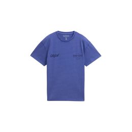 Tom Tailor T-Shirt Jungen Gr&ouml;&szlig;e 140 nachtblau / royalblau