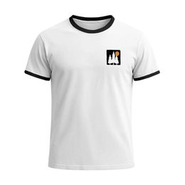 Neverless Shirt 'Pine Trees' Herren Gr&ouml;&szlig;e XL wei&szlig;