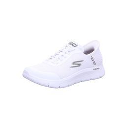 Skechers Sneaker 'Go Walk Flex - Hands Up' Herren Gr&ouml;&szlig;e 44 grau / wei&szlig;