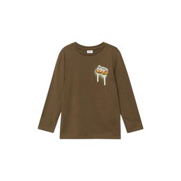 S.oliver Shirt Jungen Gr&ouml;&szlig;e 128/134 braun / mischfarben