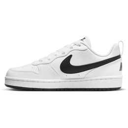 NIKE Sneaker 'Court Borough' Jungen Gr&ouml;&szlig;e 37.5 schwarz / wei&szlig;