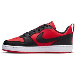 NIKE Sneaker 'Court Borough' Jungen Gr&ouml;&szlig;e 38.5 rot / schwarz