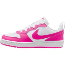 NIKE Sneaker 'Court Borough' Jungen Gr&ouml;&szlig;e 40 pink / wei&szlig;