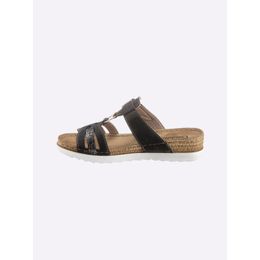 Fischer Damen Pantolette, schwarz, Gr&ouml;&szlig;e 41