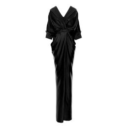 Acob A Porter Abendkleid Damen Gr&ouml;&szlig;e 36 schwarz Sommerkleid