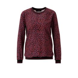 Aniston Selected Bluse Damen Gr&ouml;&szlig;e 4XL lila / pink / schwarz