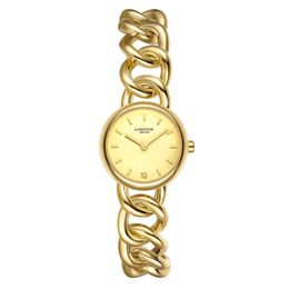 Glanzst&uuml;cke M&uuml;nchen Glanzst&uuml;cke M&uuml;nchen Analoguhr Damen Gr&ouml;&szlig;e One Size goldgelb / hellgelb