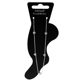 Akzent Fu&szlig;schmuck 'Liony, silberfarbig, langlebig' Damen Gr&ouml;&szlig;e One Size silber