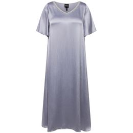 Ulla Popken Kleid Damen Gr&ouml;&szlig;e 42/44 lila Sommerkleid