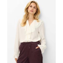 Brax Damen Bluse Style VIVE soft ecru, Altwei&szlig;, Gr. 36