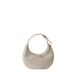 Studio Flo Handtasche 'Moon Loop Mini Suede - Made in Italy' Damen Gr&ouml;&szlig;e One Size hellbeige