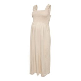 MAMALICIOUS Umstand Kleid 'LIVY' Damen Gr&ouml;&szlig;e 36 beige Sommerkleid