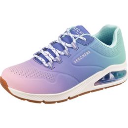 SKECHERS Sneakers 'Uno 2' female size 41 Light blue / Mint / Rose