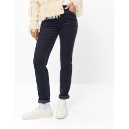 Brax Damen Cordhose Style MARY NAVY, dunkelblau, Gr. 34L