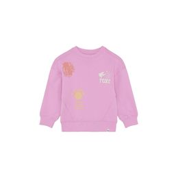 Noppies Sweatshirt M&auml;dchen Gr&ouml;&szlig;e 134 goldgelb / pflaume / mandarine / wollwei&szlig;