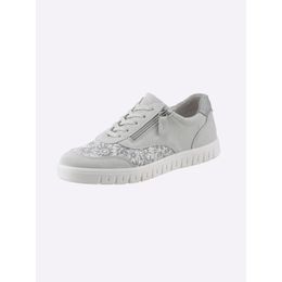 airsoft modern+ Damen Sneaker f&uuml;r orthop&auml;dische Einlagen geeignet, steingrau, Gr&ouml;&szlig;e 37