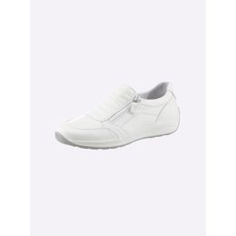 airsoft modern+ Damen Slipper mit Wechselfu&szlig;bett, wei&szlig;, Gr&ouml;&szlig;e 41