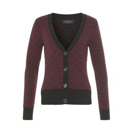 Melrose Strickjacke Damen Gr&ouml;&szlig;e XXL braun / schwarz