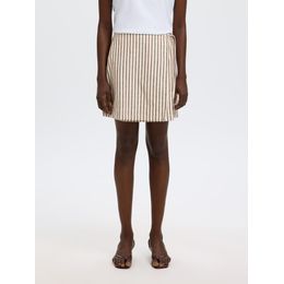 Selected Rock Damen Gr&ouml;&szlig;e 44 creme / brokat