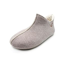 THIES Stiefelette 'THIES 1856 Organic Slipper Boot' Damen Gr&ouml;&szlig;e 41 dunkelbeige