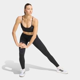 Adidas Performance Sporthose Damen Gr&ouml;&szlig;e S graphit / schwarz