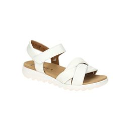 GABOR Sandale 'Gabor Fashion Sandale wei&szlig; gekreuzt 84.812.21' Damen Gr&ouml;&szlig;e 36 wei&szlig;