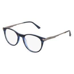 Hackett HE 1319 Brille Unisex | Fassung: Vollrand, Rund, Blau