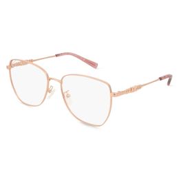 Michael Kors 0MK3081D SHANGHAI Brille Damen | Fassung: Vollrand, Cat Eye, Rosegold Gl&auml;nzend